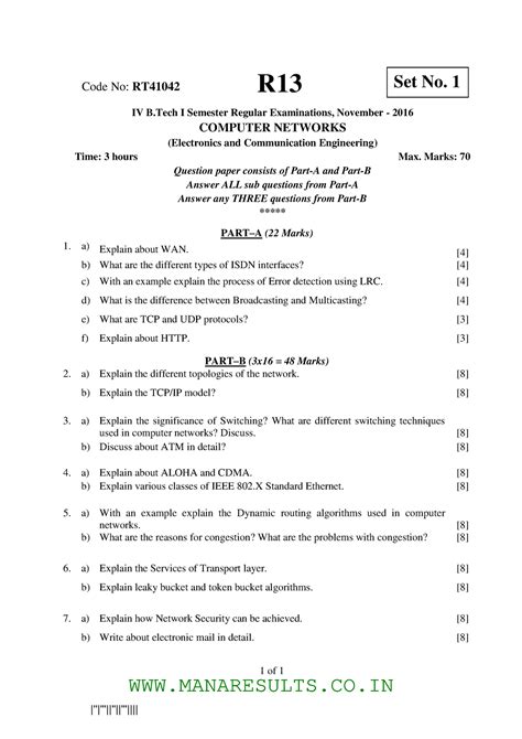Rt41042112016 Notes Reference Parta 22 Marks A Explain About Wan 4 B What Are The