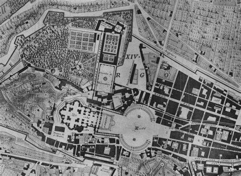 Mapcarte 356 365 The Nolli Map By Giambattista Nolli 1748