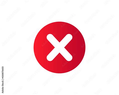 wrong mark symbol