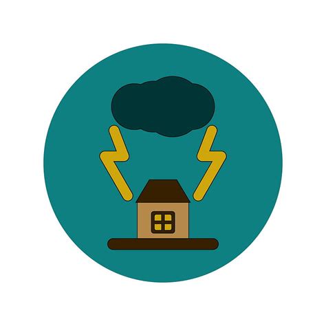 번개 벡터의 평면 디자인 Eps Ai Uidownload