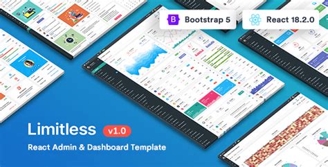 Limitless React Admin And Dashboard Template Thememag
