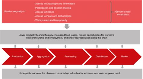 Gender Limitations And Value Chain Performance FAO B Download Scientific Diagram