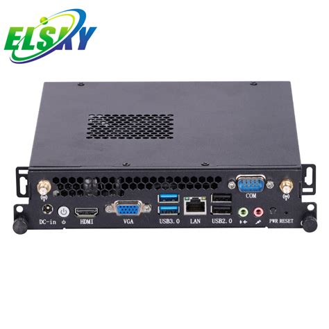 Elsky OPS Mini PC With Haswell I7 4600m Dual Core 2 9GHz 4K Display For Education Video
