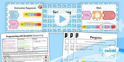 Free Computing Programming With Scratchjr Sequencing Year 1 Lesson Pack 6