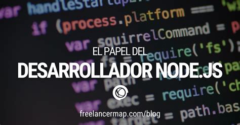 Qué hace un desarrollador NodeJS Perfiles profesionales en IT