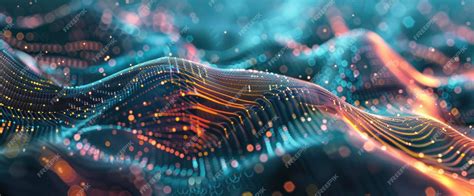 Premium Photo Technology Abstract Digital Algorithm Maps Technology Abstract Background