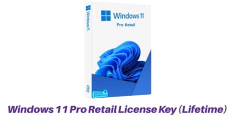 Windows 11 Pro Retail License Key Lifetime • Gplcare