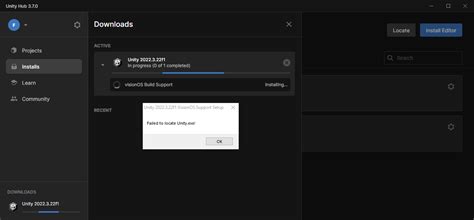 Can T Install VisionOS Build Support Module On Windows Unity Engine