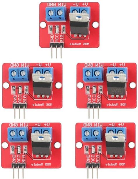 5 Stuks Irf520 Mosfet Driver Module Pwm Output 0 24v Pwm Driving Control Switch Bol
