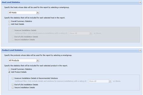 Disable Report Options Based On Report Format