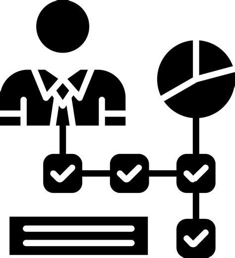 Organization Hierarchy Glyph Icon 53898109 Vector Art At Vecteezy