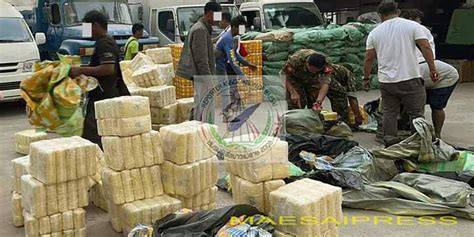 တာချီလိတ်တွင် ထိုင်းနိုင်ငံတင်ပို့မည့် စိတ်ကြွဆေးပြား ၃၆ သန်း ဖမ်းမိ