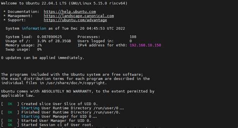 Ubuntu jammy 镜像 非官方构建 昉星光 CN RVspace Forum