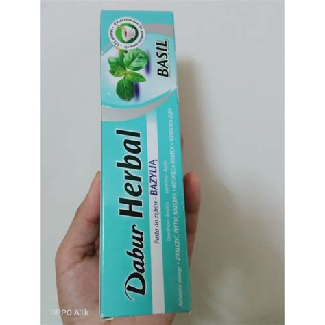 Dabur Herbal Toothpaste Basil Shopee Malaysia