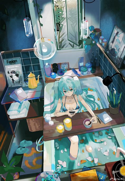 Bath Hatsune