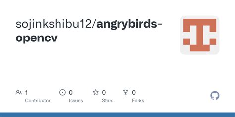 github sojinkshibu12 angrybirds opencv