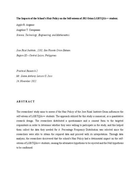 Pr2 Defense Pdf Sampling Statistics Survey Methodology