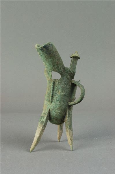 饕餮纹爵 馆藏精品 信阳博物馆