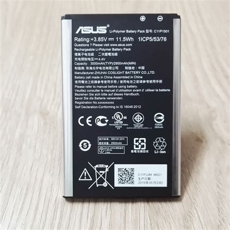 Buy Original Asus Battery C P For Zenfone Laser Ze Kl Mah Warranty Online