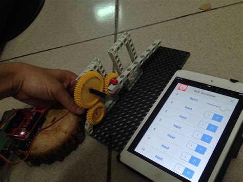 小p老師的教具工房 Arduino Ble Shield 2藍牙模組，控制智高