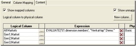 Oracle BI EE Essbase Connectivity Repository Design Enabling Drills On Evaluate