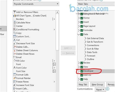 Cara Mudah Membuat Checklist Box Di Microsoft Excel Bacolah