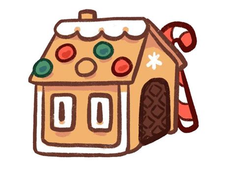 Пряничный Домик Рисунок Collection Design Ru