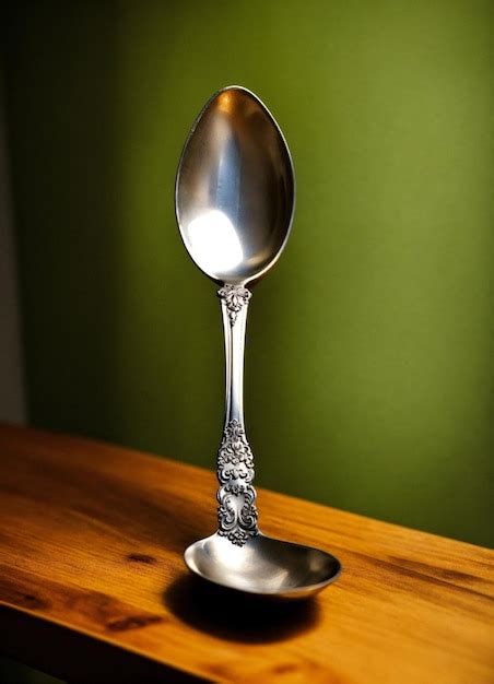 Comically Large Spoon Premium Ai Generated Image