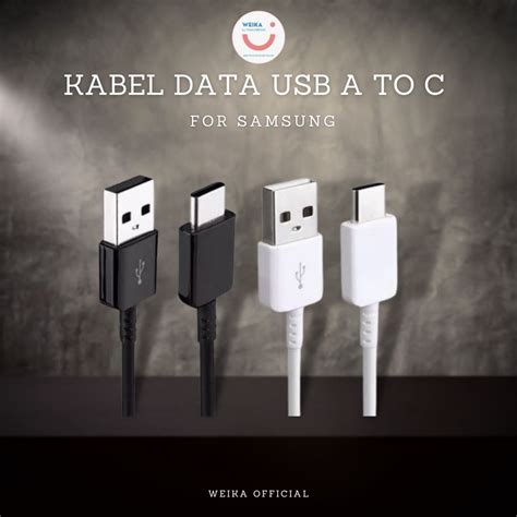 Jual Kabel Data Samsung Tipe C Usb A To Tipe C Shopee Indonesia
