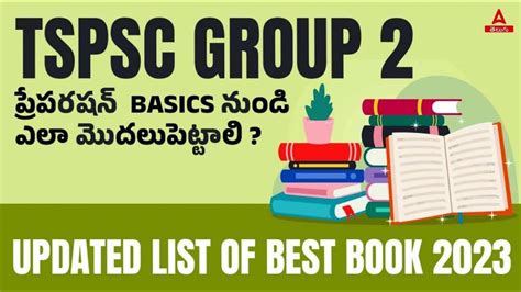 how to start telangana group 2 preparation tspsc group 2 best books in telangana adda247