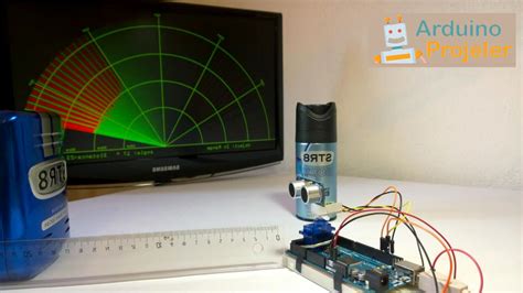 Arduino İle Ultrasonik Radar Ultrasonik Radar Devresi Arduino Projeleri