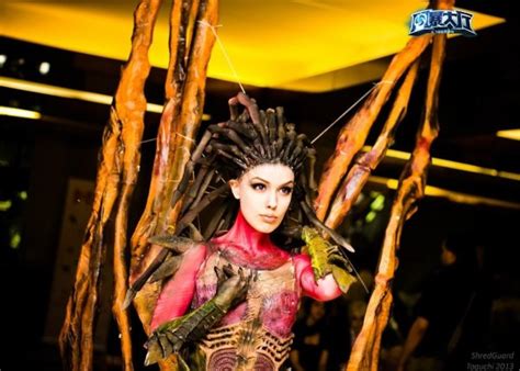 风暴英雄凯瑞甘中美韩cosplay大比拼17173风暴英雄官网合作专区