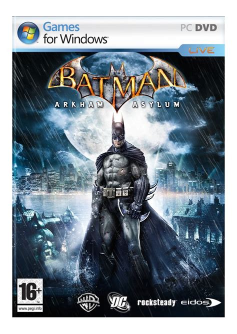 Carátula De Batman Arkham Asylum Para Pc