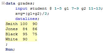 Given The Following SAS Program Answer The Chegg