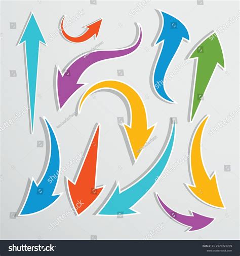 2 132 Different Types Arrow Images Stock Photos Vectors Shutterstock