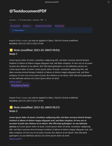 Import Requires A Pdf As An Attachment To Export The Notes Attached To A Zotero Item · Issue