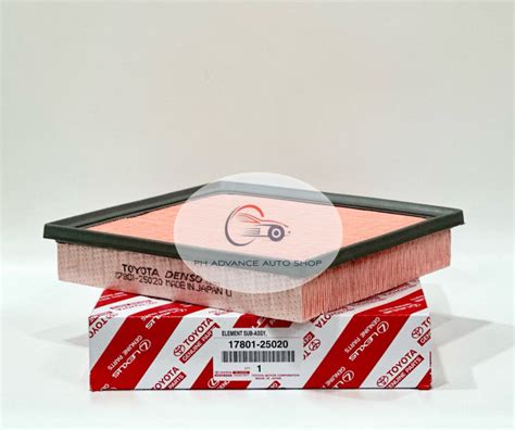 Air Filter Toyota Rav4 2019-2022 17801-25020 | Lazada PH