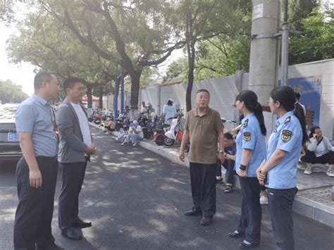 镜头丨靠前监督 护航中考工作考试考点