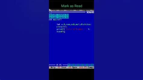 Write A Program To Create Simple Calculator Using Turbo Cturbo C Youtube