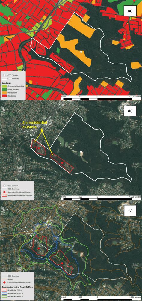 Aggregation Clustering A Residential Land Use Areas Within Ccd Download Scientific Diagram