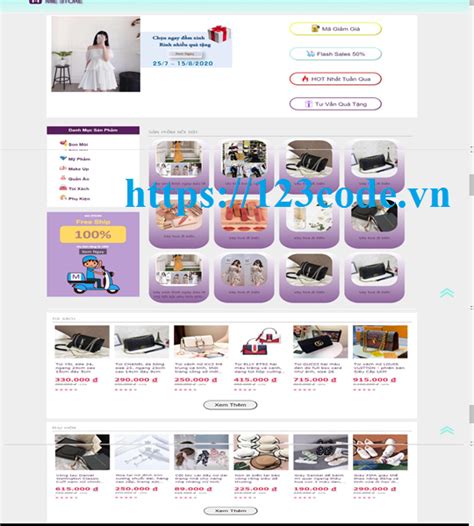 Code Template Website Bán Hàng Css Html Full Báo Cáo Tải Miễn Phí