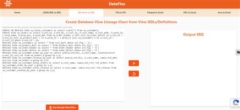 Create Erd Diagram From Database Views With Few Clicks