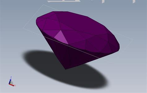 1钻石 SOLIDWORKS 2012 模型图纸免费下载 懒石网