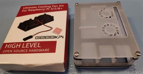 Acrylic Rpi Case Twin Fans Scargills Tech Blog