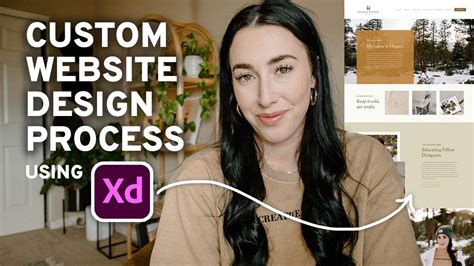 website design process with adobe xd website design tutorial web design tutorials