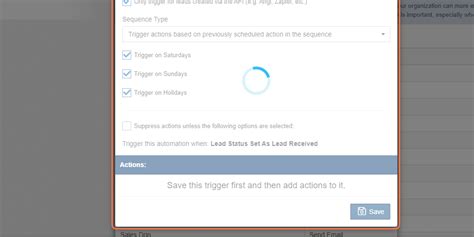 Lead And Project Status Automation
