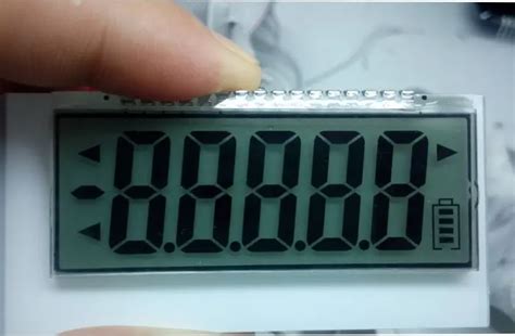 Free Shipping 5 Digits 7 Segment Lcd Display Custom Made Lcm Automatic