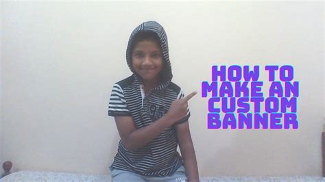 How To Make An Custom Banner YouTube