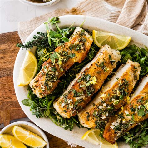 Pan Seared Chilean Sea Bass Recipe Cucinabyelena Cucina By Elena