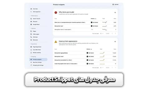 آموزش Product Snippets سرچ کنسول تصویری Seoedu